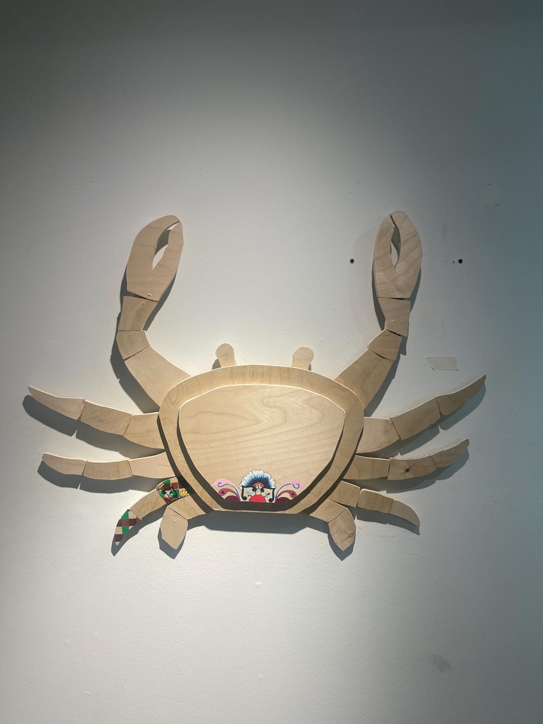 Hand Crafted Wooden Crab - Etsy