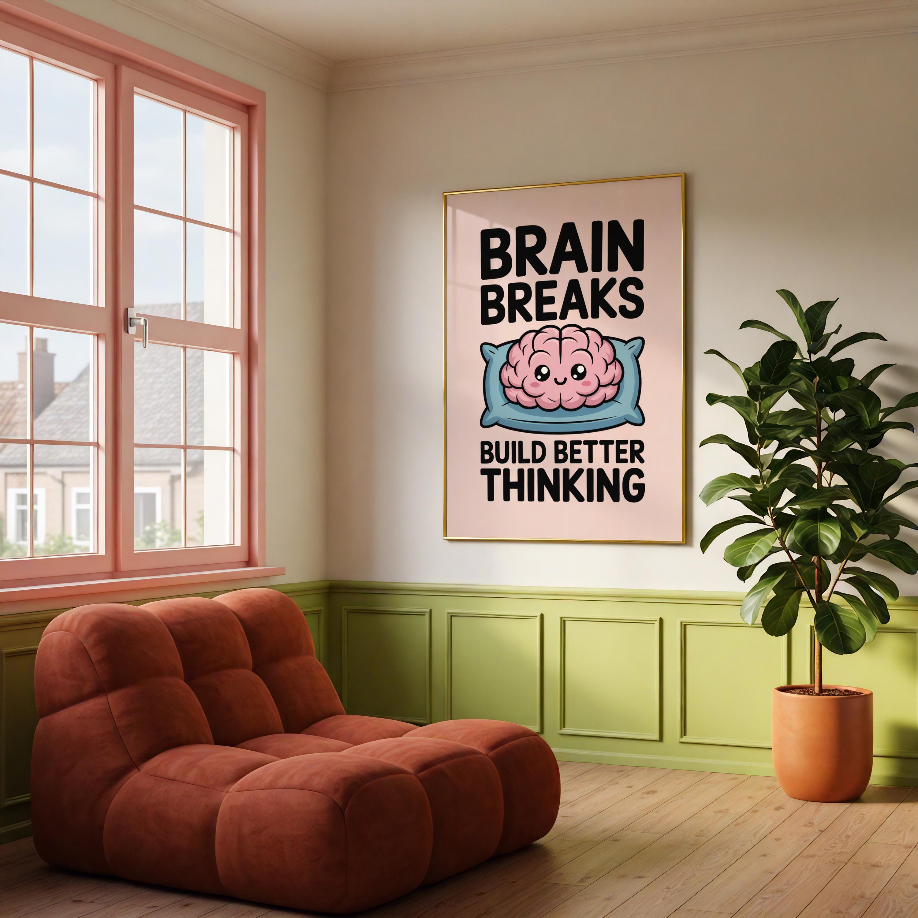 Brain Breaks Poster: SEL Printable for ADHD & Neurodiverse Classrooms ...