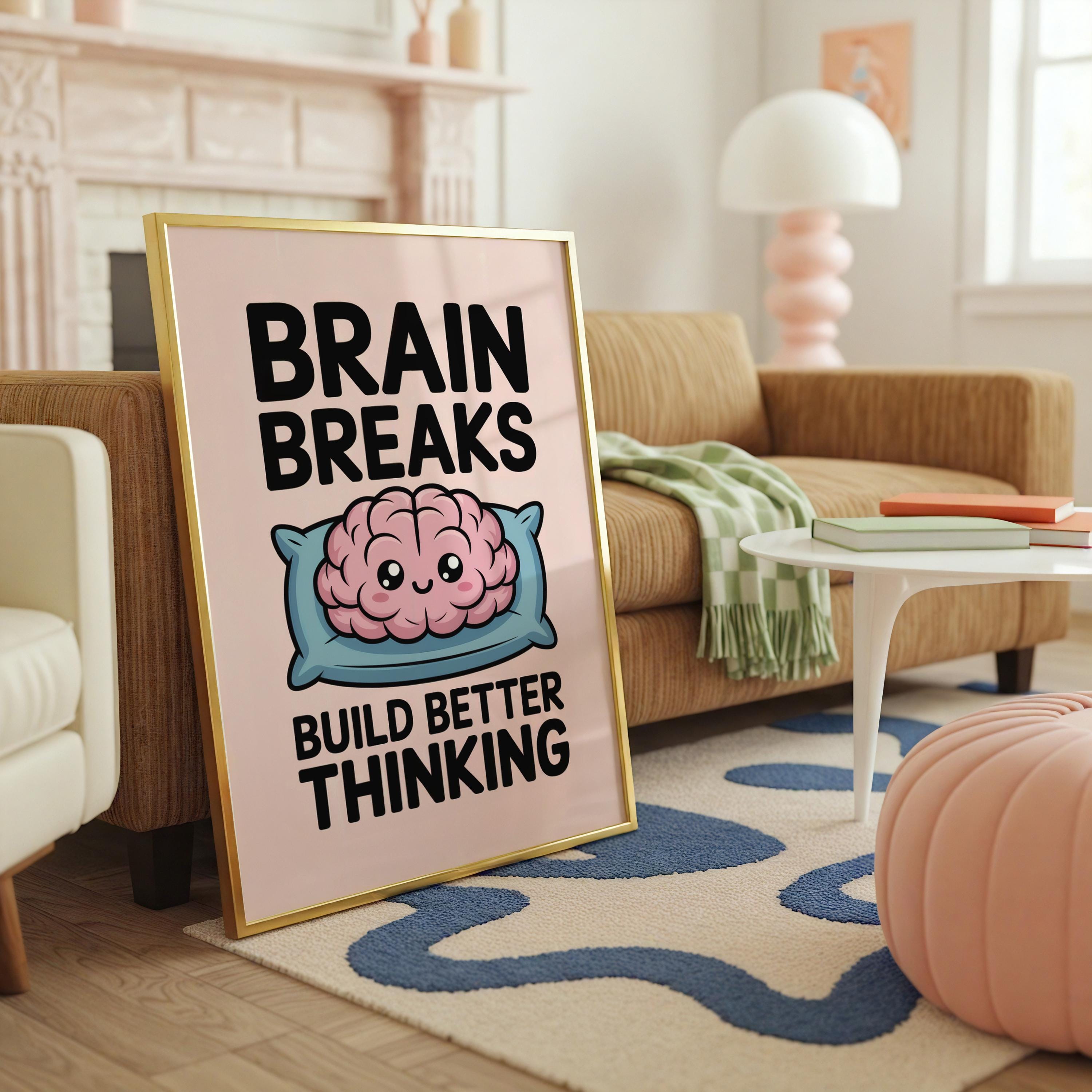 Brain Breaks Poster: SEL Printable for ADHD & Neurodiverse Classrooms ...