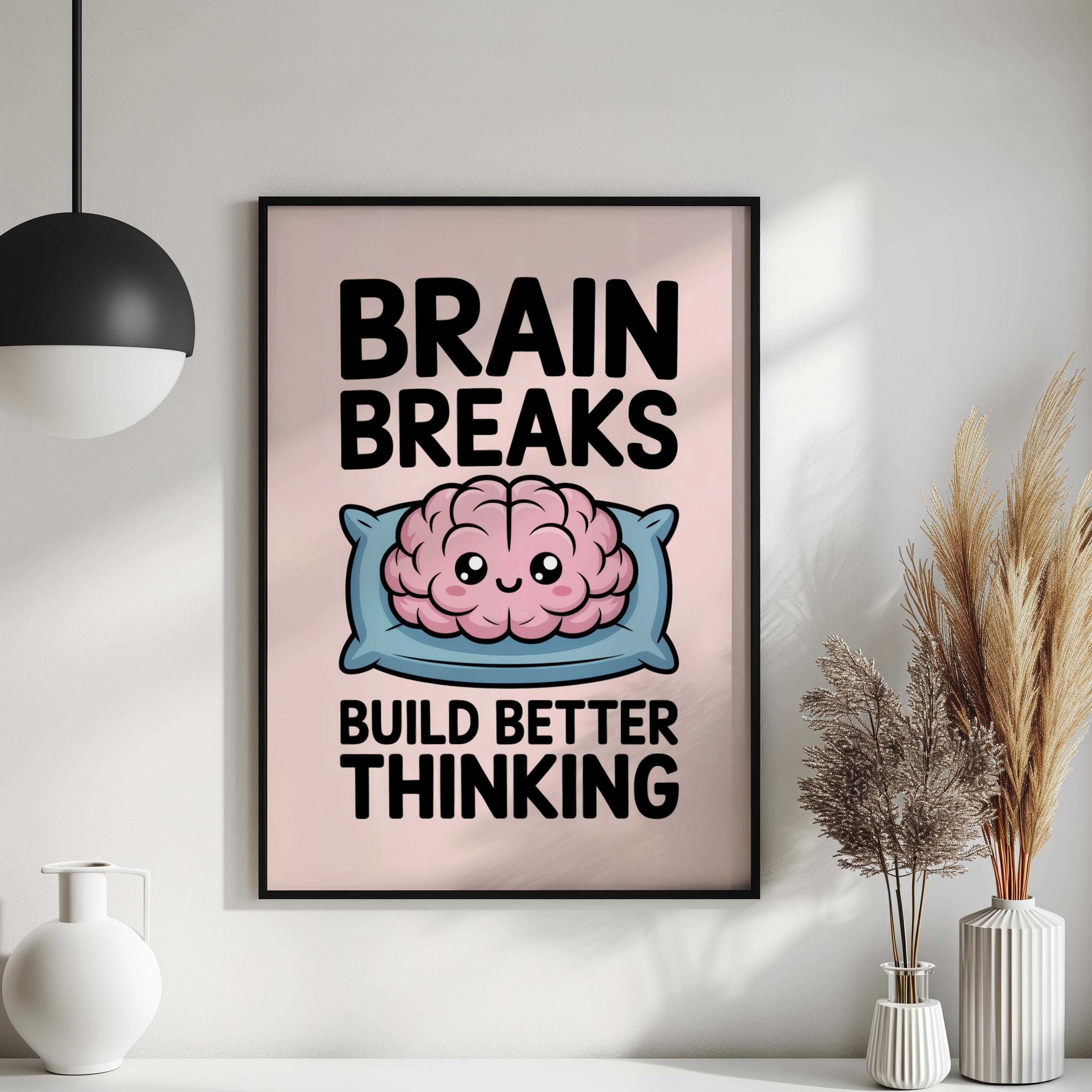 Brain Breaks Poster: SEL Printable for ADHD & Neurodiverse Classrooms ...