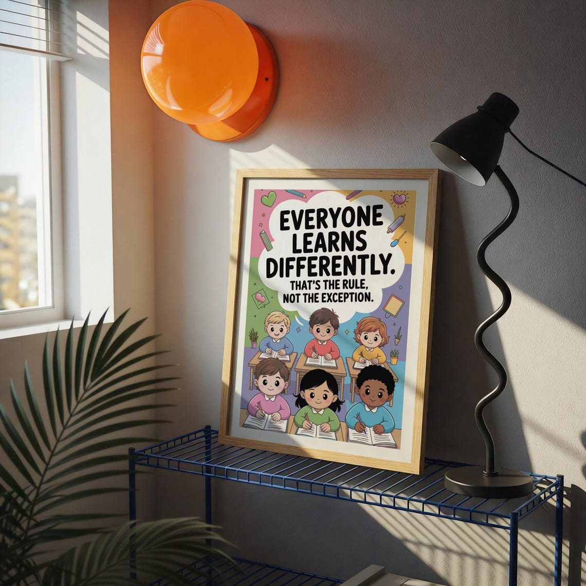Inclusive Classroom Poster: Neurodiversity Affirmation, SEL Wall Art ...