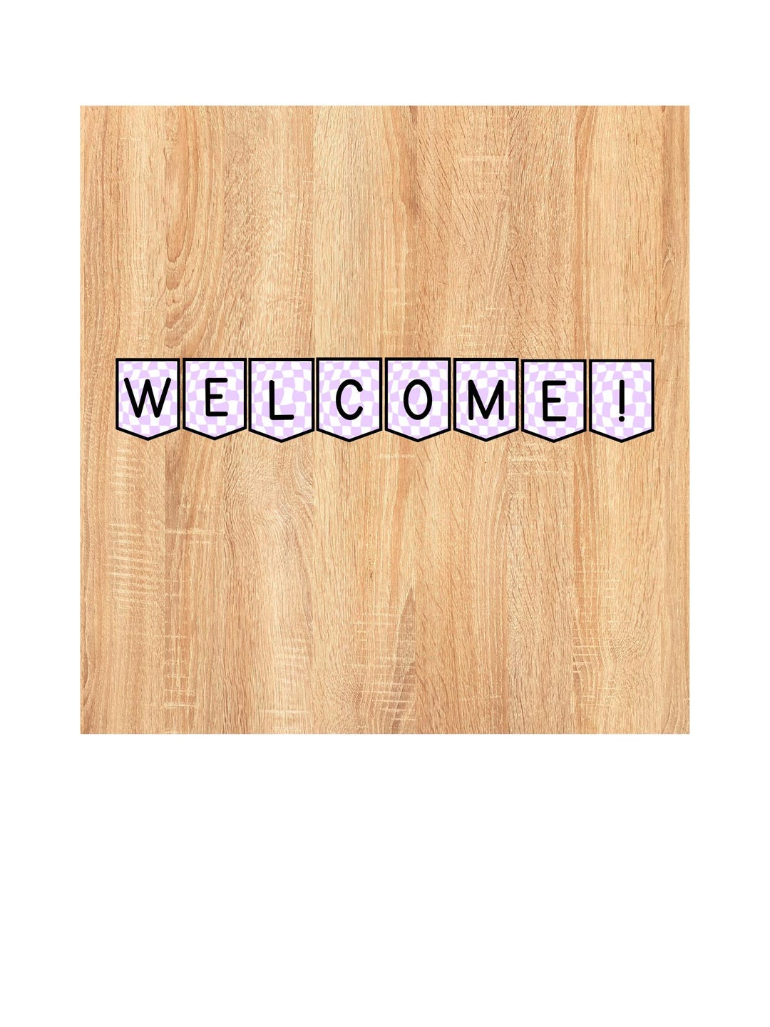 Welcome Door Banner - Etsy