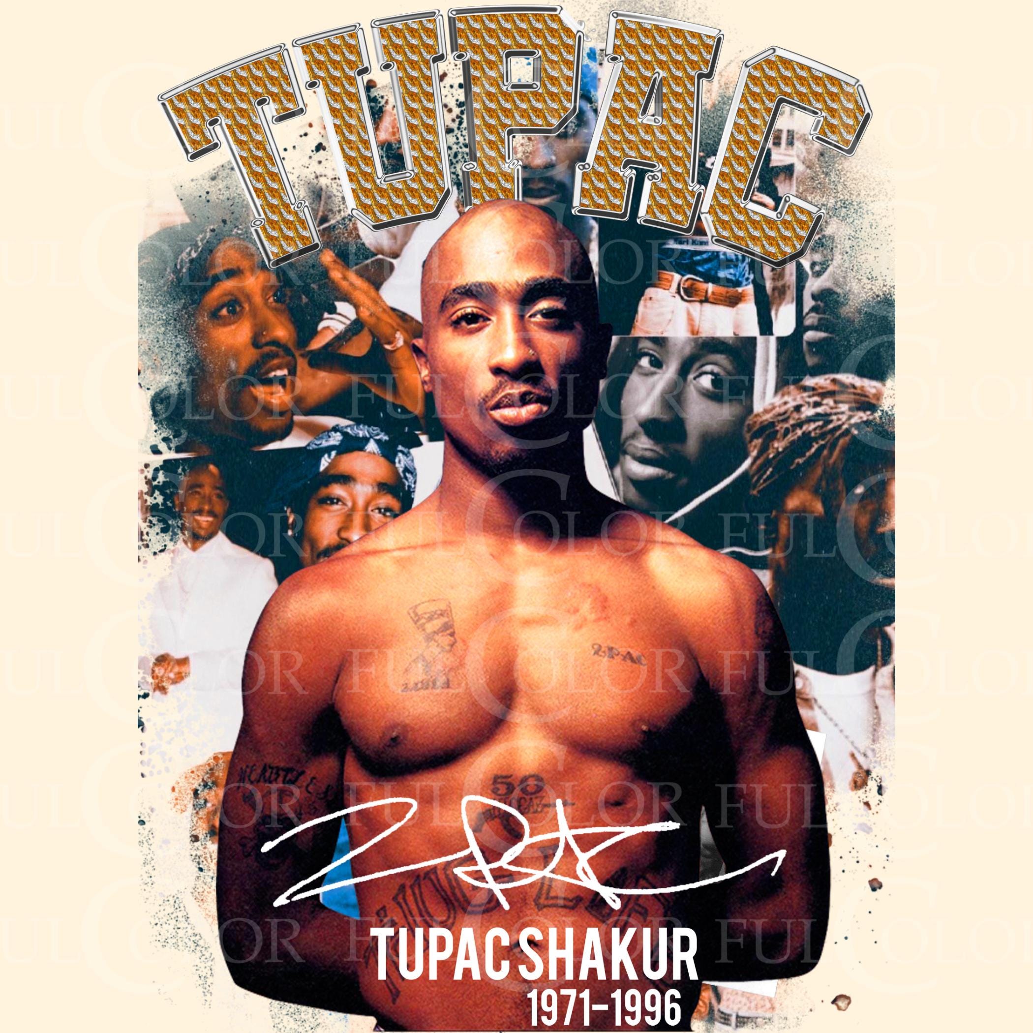 Tupac Shakur PNG (digital Download | DTF | DTG | Sublimation) Instant Download - Etsy
