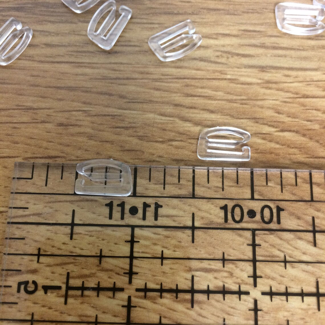 Clear Plastic Swim Suit Lingerie Hooks Set Size 1/2” Shipping From USA ...