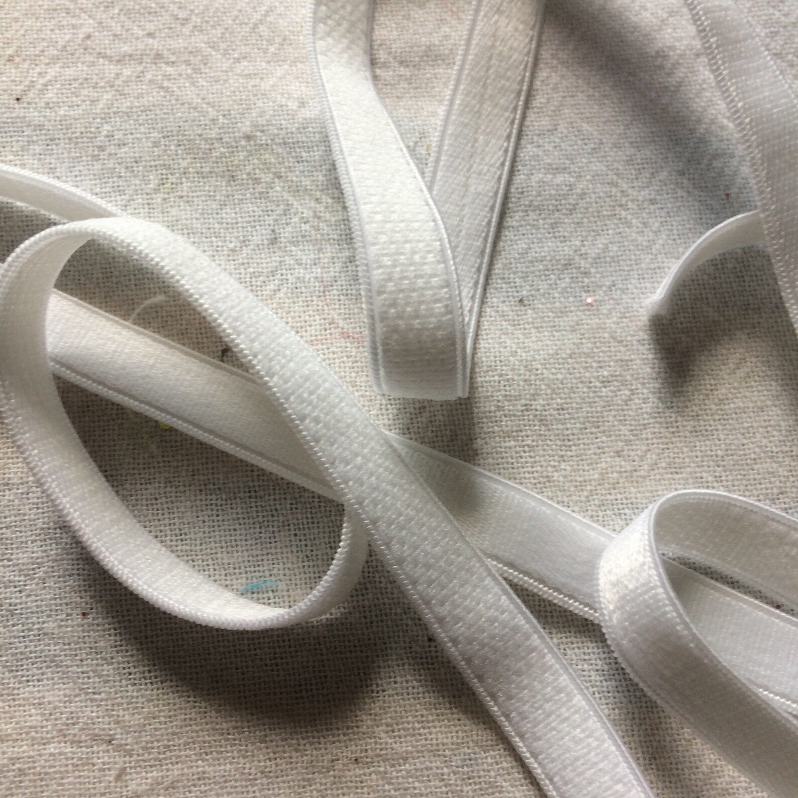 Plush Back Elastic White 3/8 wide Very Good Stretch | Etsy