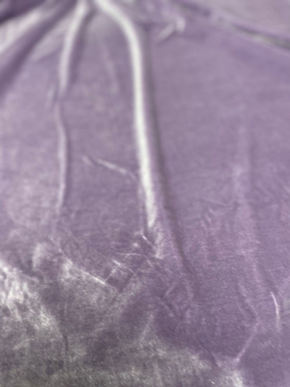 Lilac Velvet Lycra 4 - Way Stretch 60” X 1 Yard Long Next Day Shipping ...