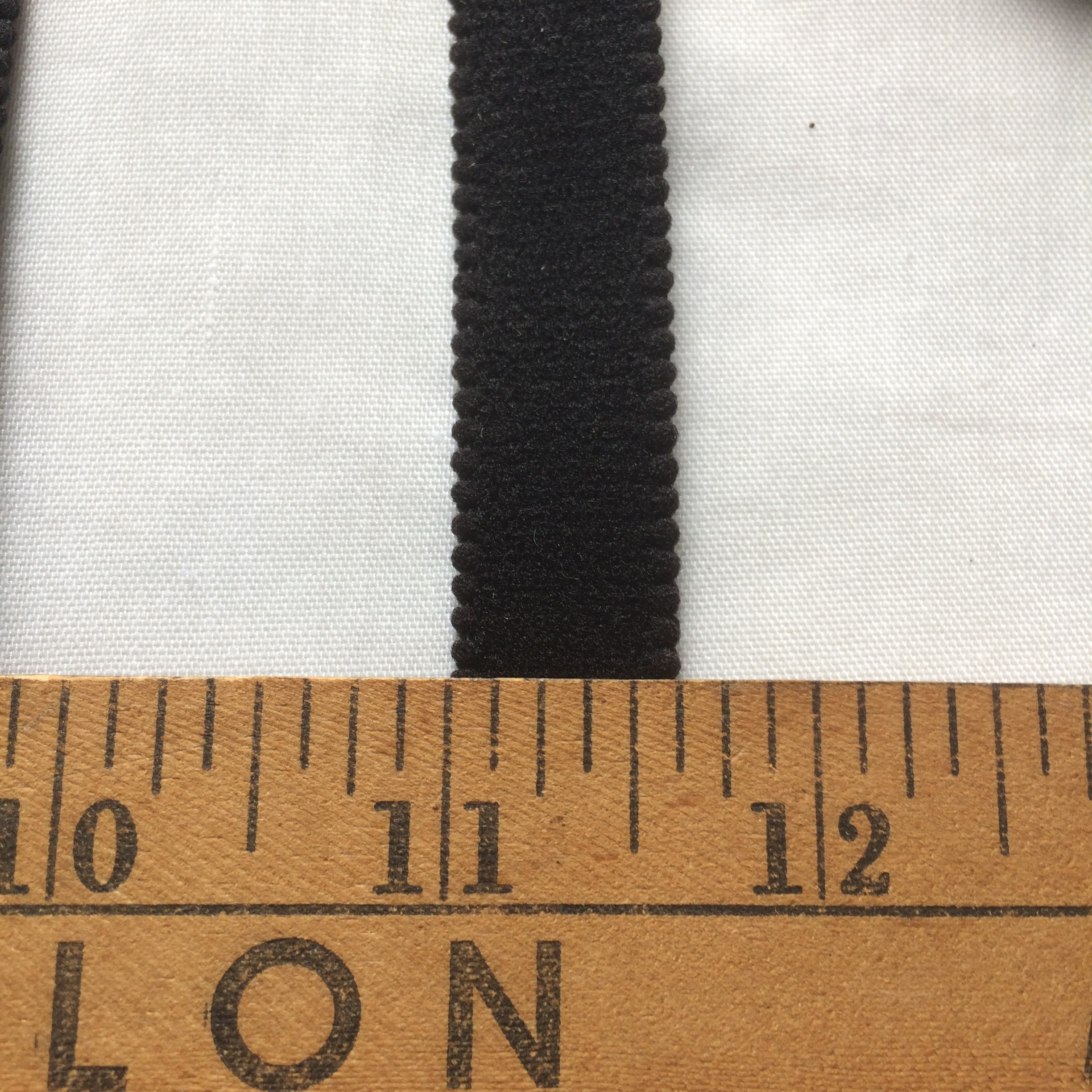 Elastic Black Double Picot Edge Strap Elastic 5/8 wide | Etsy