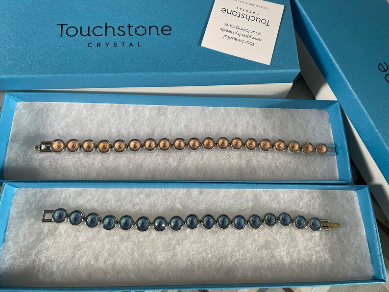 Touchstone Crystal Ice Bracelets Rhodium Plating Available in Dusty ...