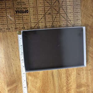 White Gift Box With Clear View Top Lid 8 1/2” X 5 1/4” X 1 1/8 ...