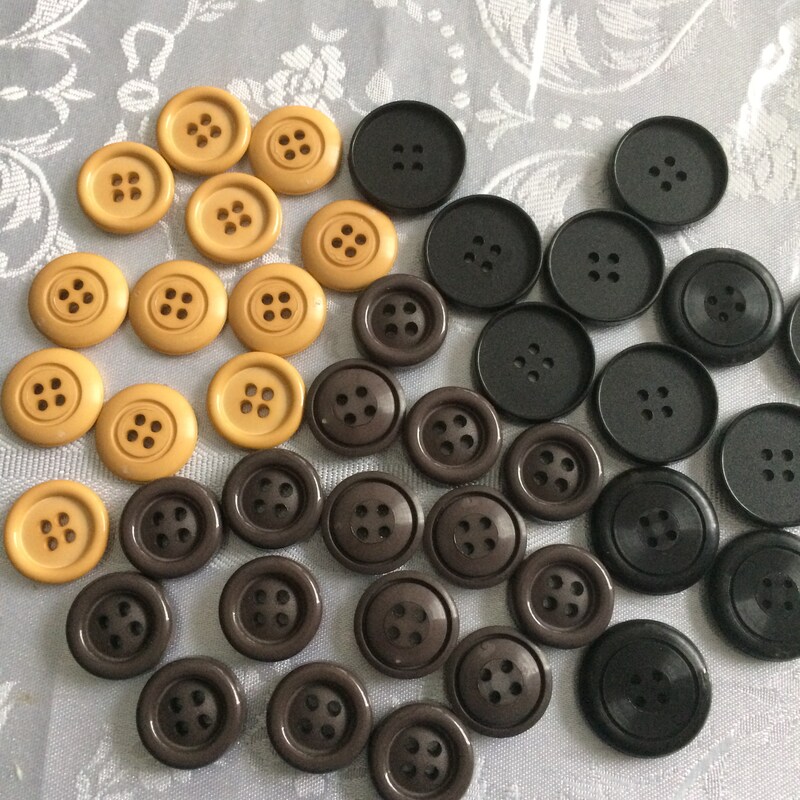 Taupe Buttons - Etsy