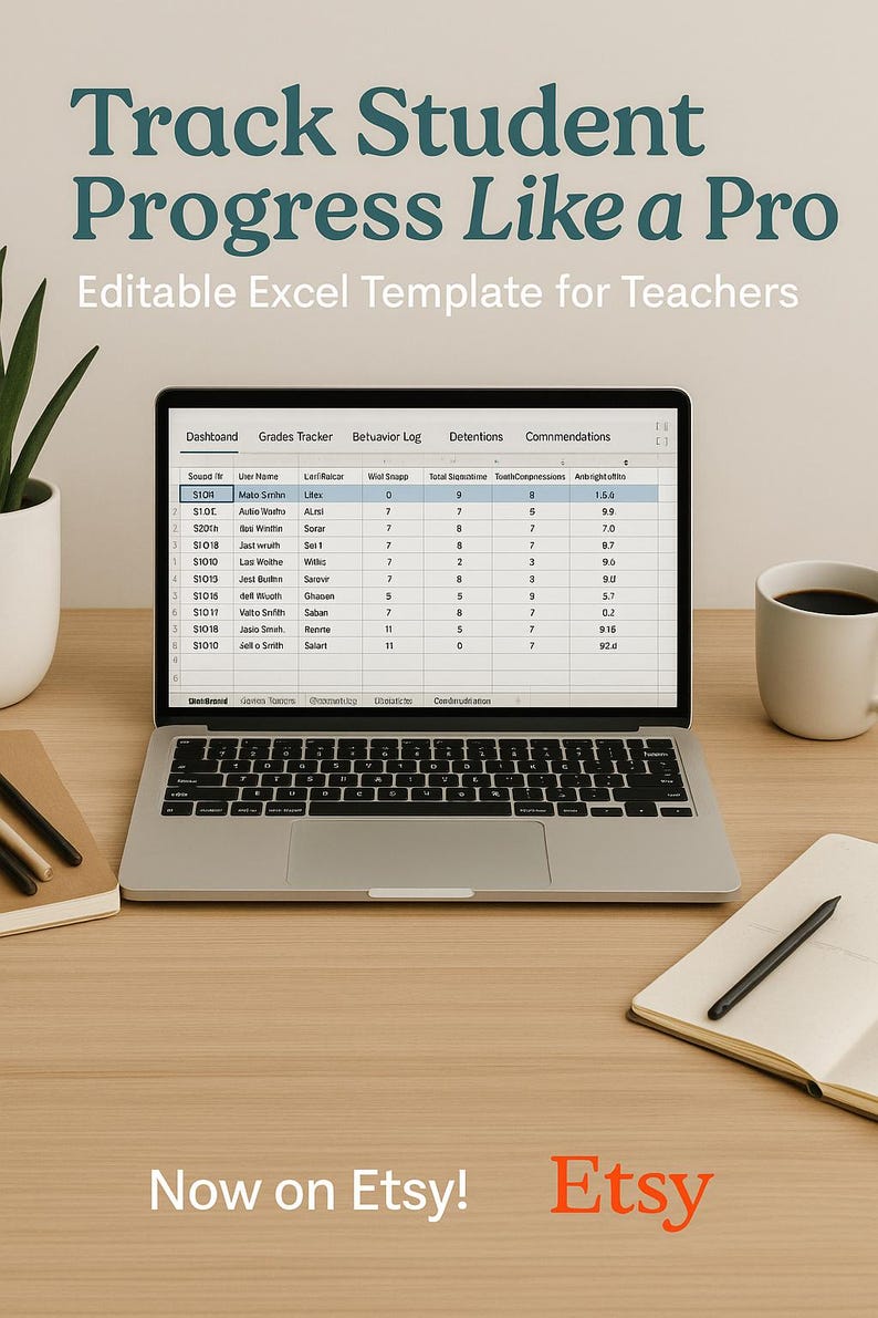 Student Tracker for Teachers - Etsy