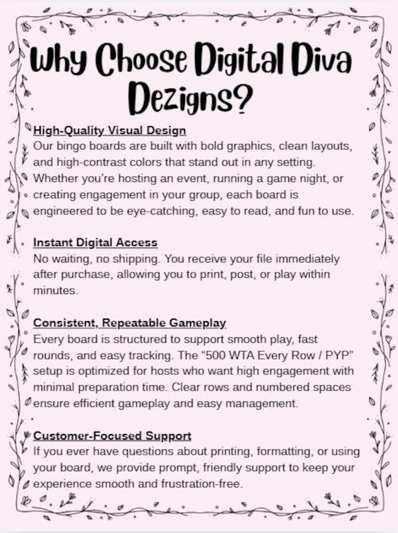 Valentine Bingo Boards Valentine's Day 425 in Every Row (digital ...