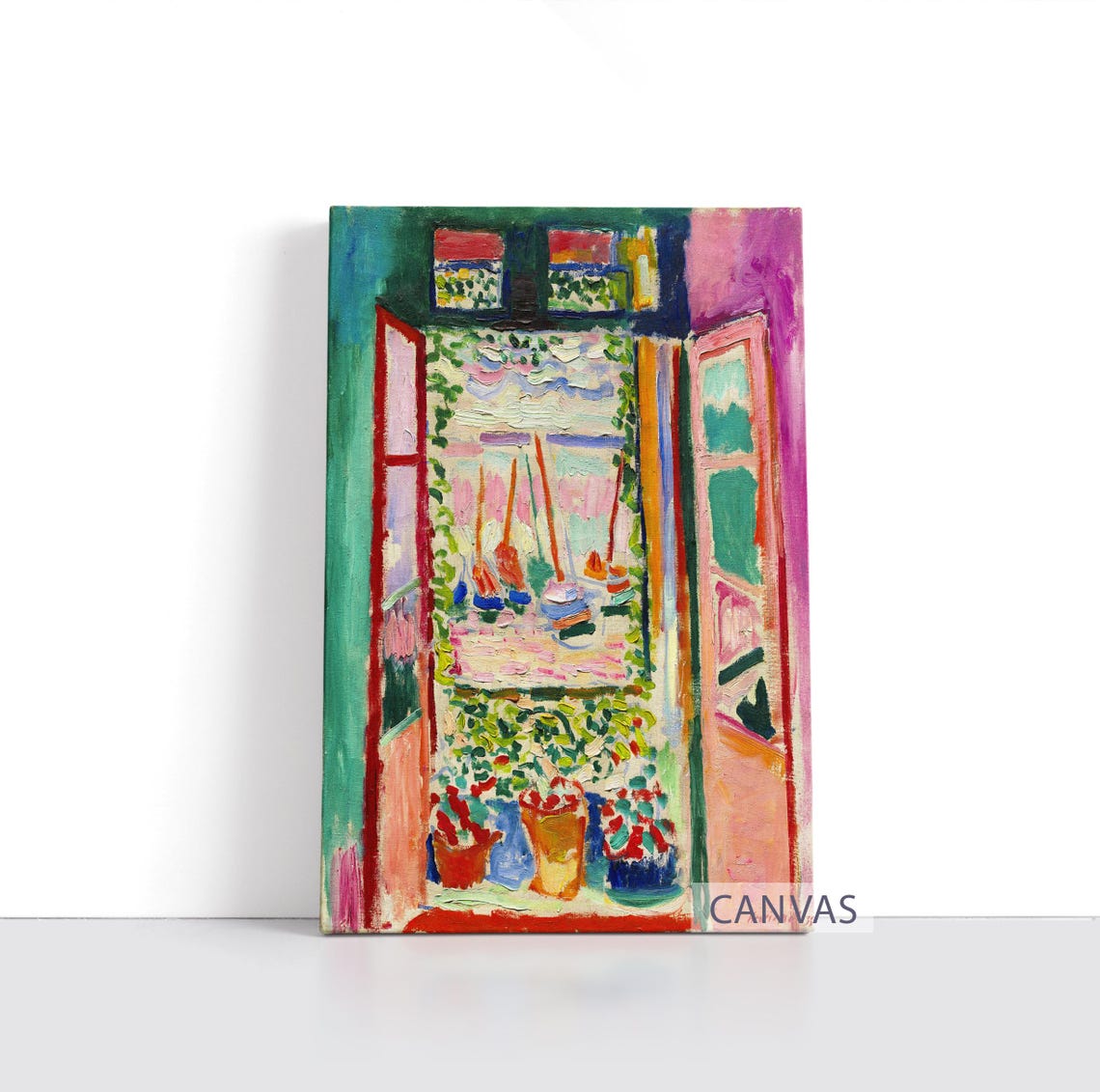 Open Window Henri Matisse Poster Henri Matisse Canvas Modern Exhibition ...