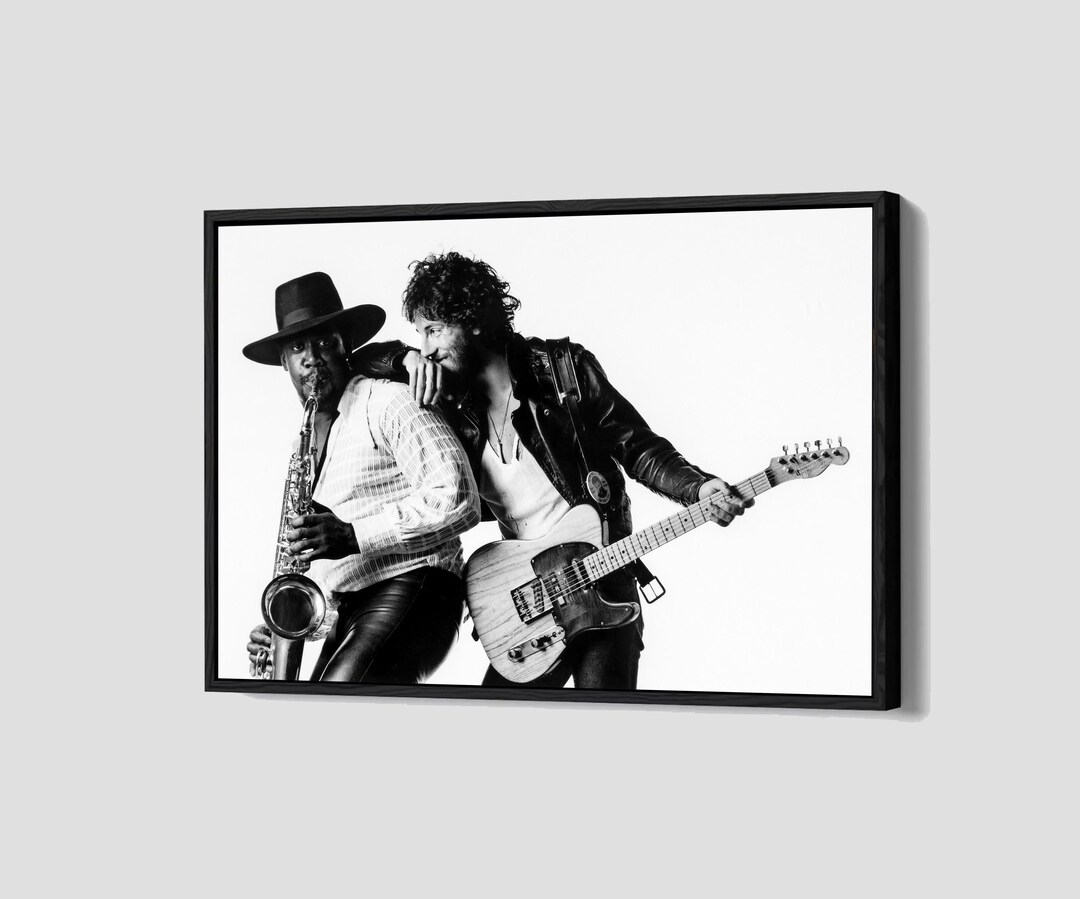 Bruce Springsteen Poster Born to Run Canvas Print Album Cover Wall Art ...