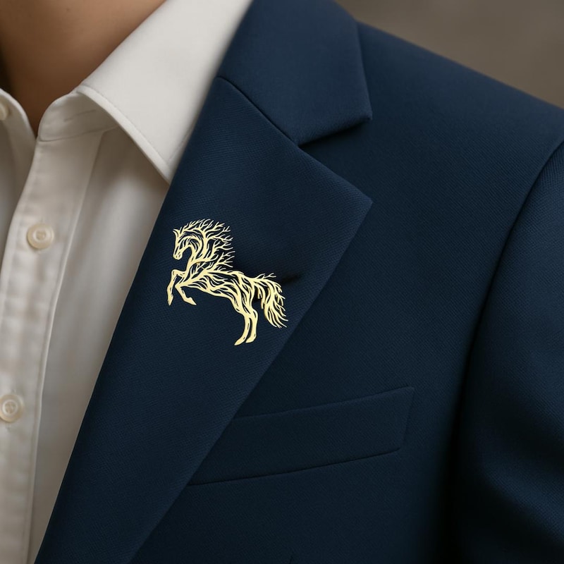 Horse Lapel Pin - Etsy