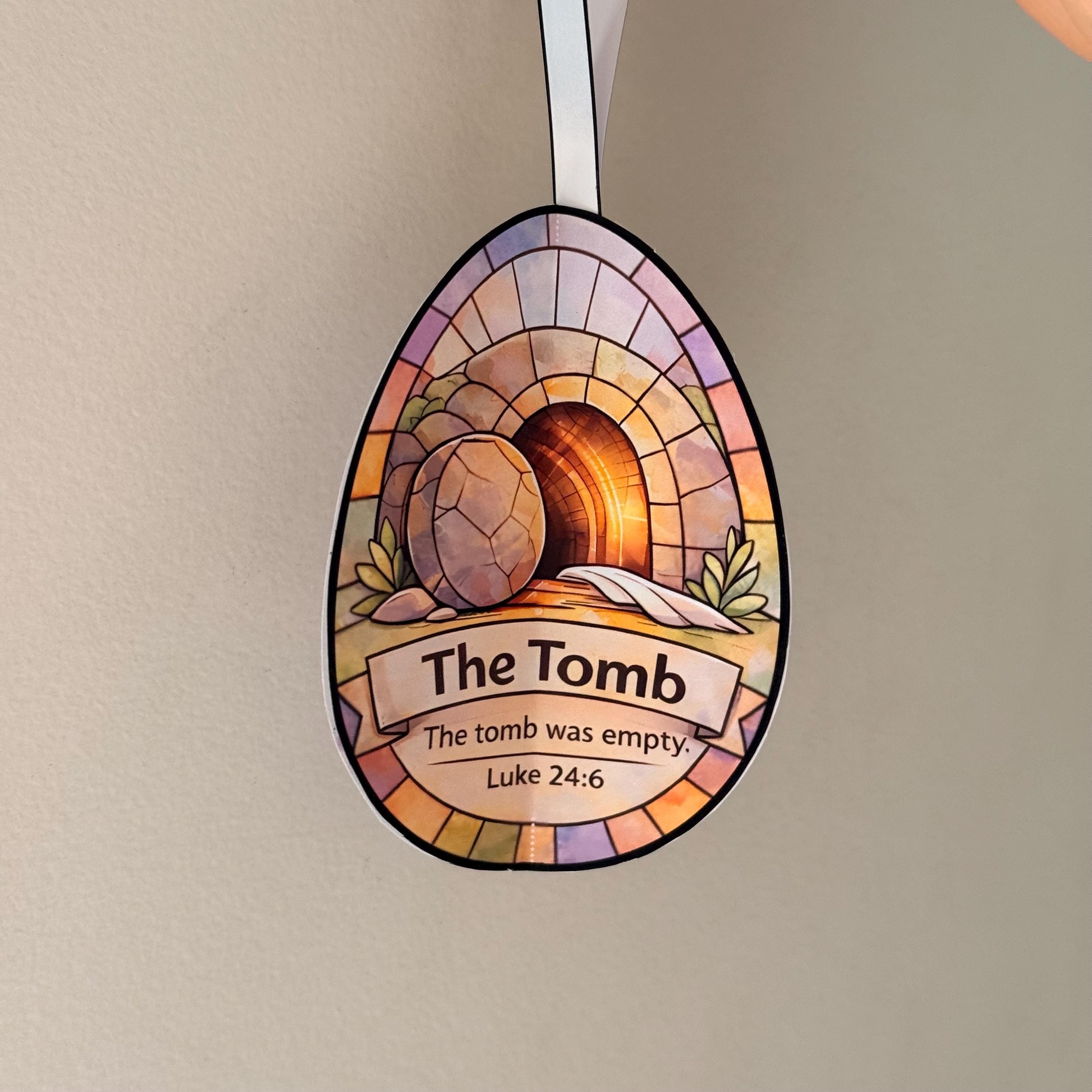 Resurrection Eggs Craft Printable | Christian Easter Craft for Kids ...