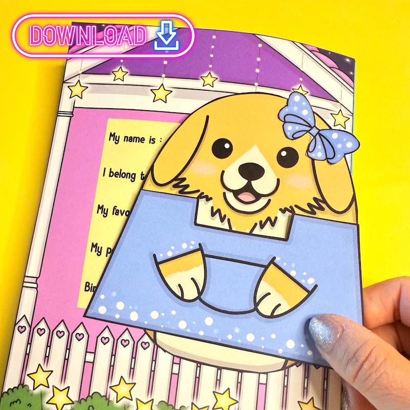 Printable Paper Doll - Etsy