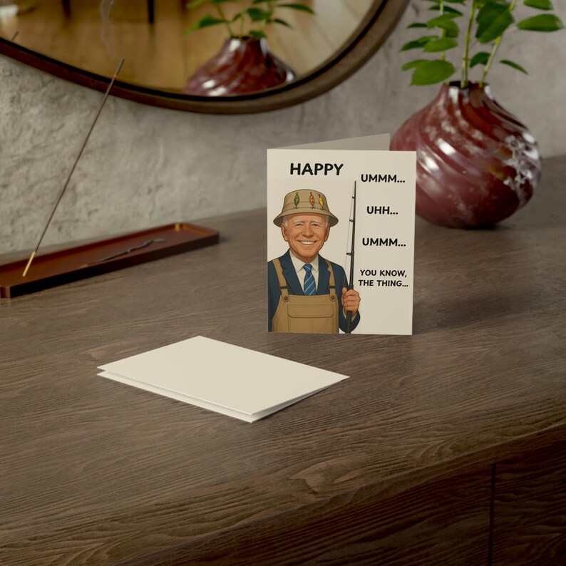 Fathers Day Card, Funny Joe Biden Fathers Day Card, Gift for Dad ...