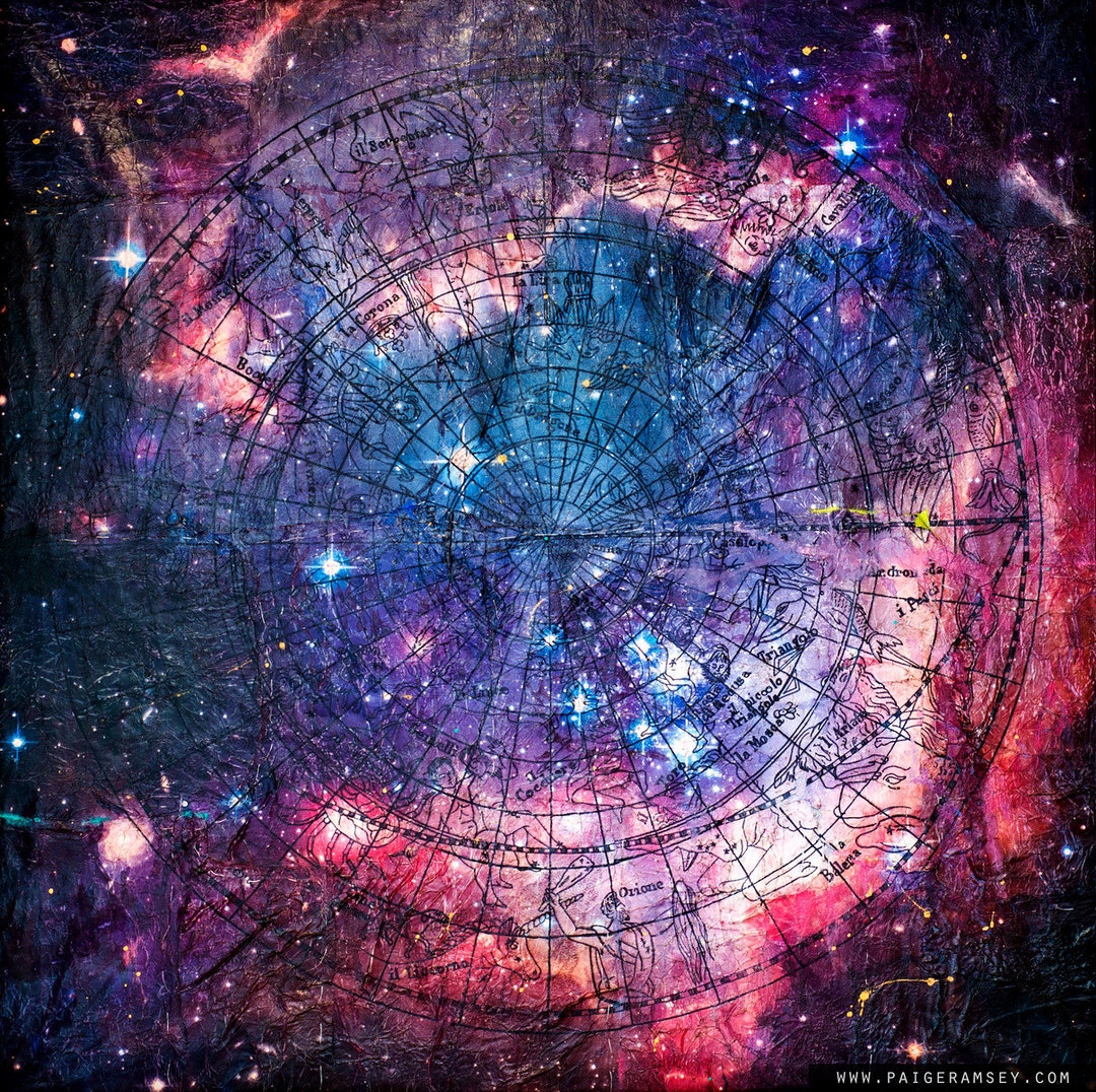 Multiverse - Art Print - 12 X 12 or 6 X 6 Inches - Etsy