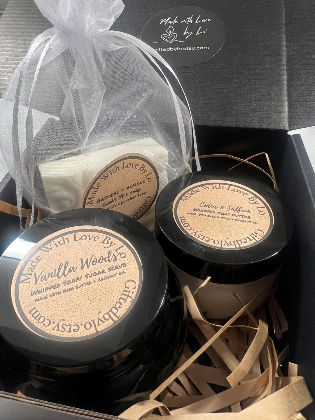Gift Set Trio / Valentines Gift Set Trio Body Butter, Whipped Soap ...