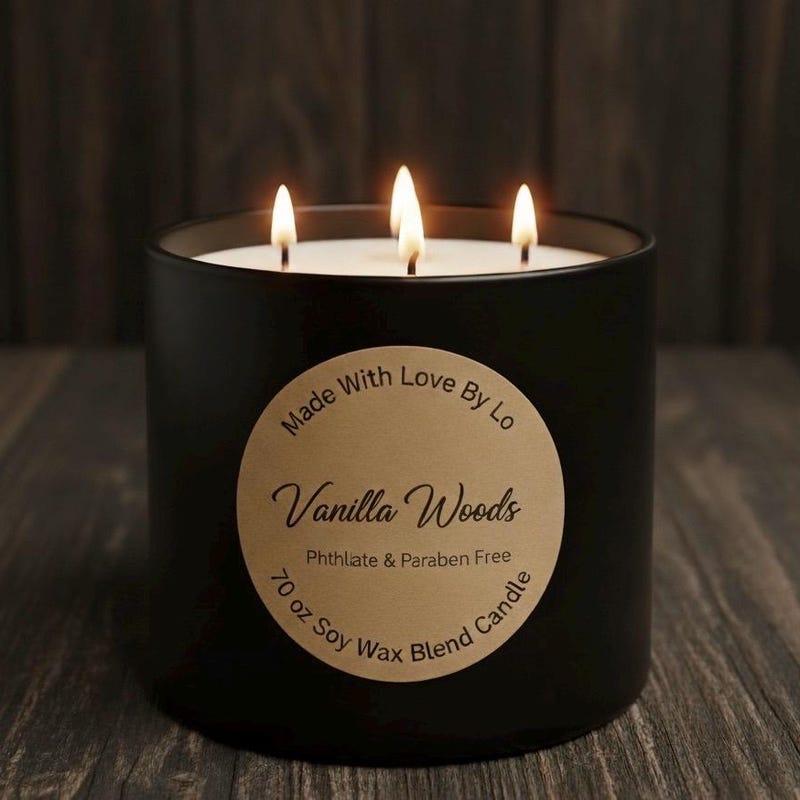 Large Oversized Candle - Etsy