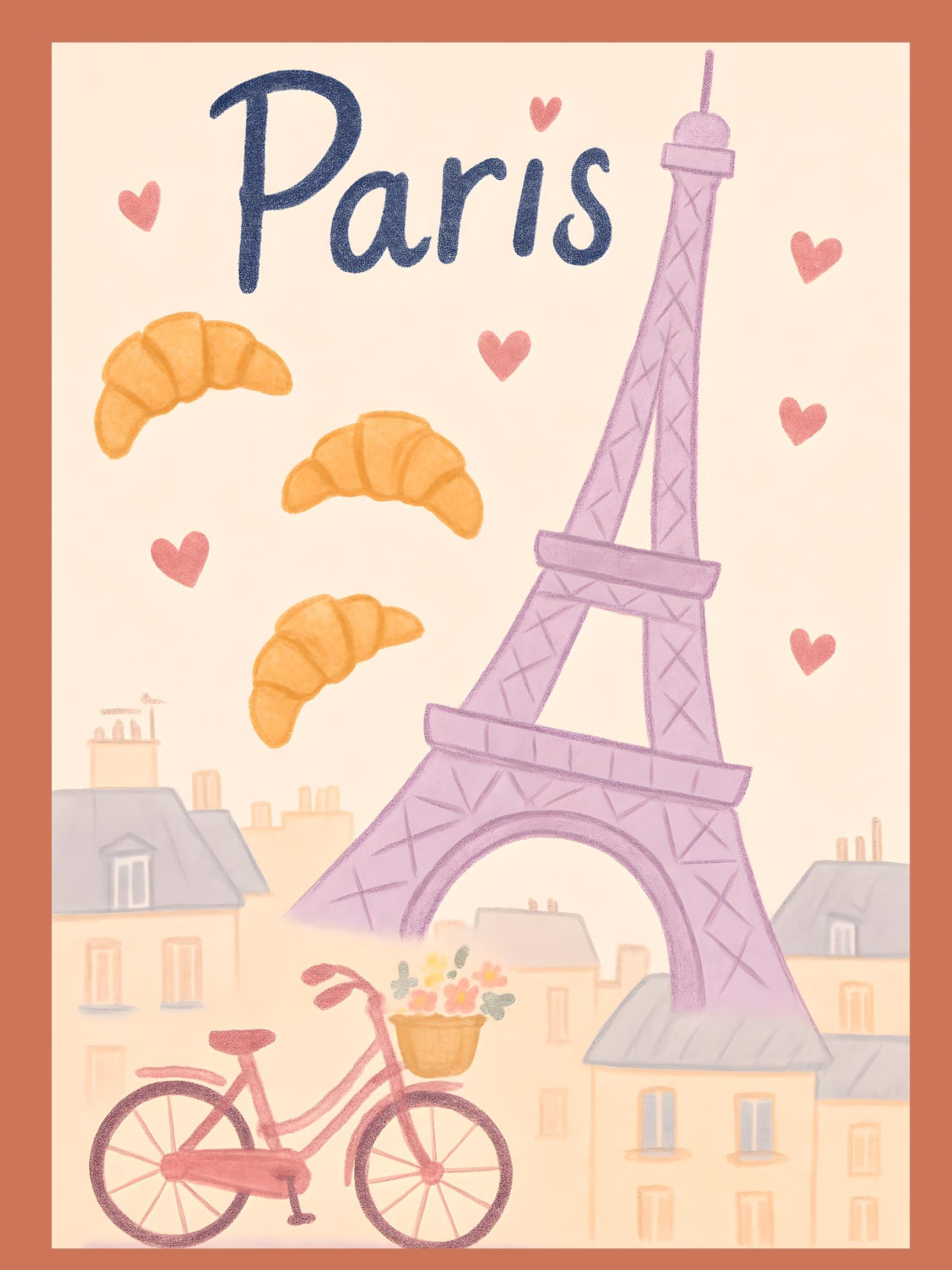 Set of 11 France Posters, French Culture Wall Art Prints, Funny Scenic ...
