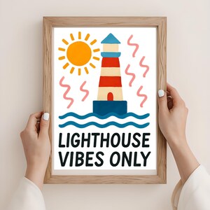 Beachy Art Collection: Set of 3 Coastal Vibes Posters - Etsy