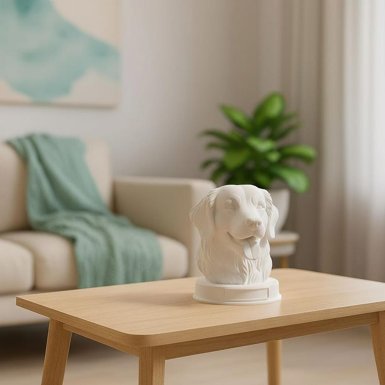 Golden Retriever STL File | 3D Printable Dog Bust (digital Download) - Etsy