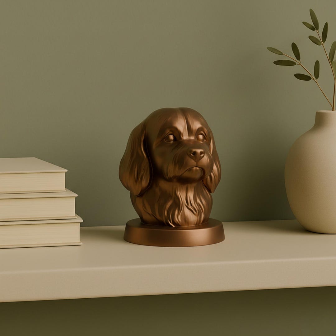 Maltese Dog Bust Statue, STL & 3MF Files for 3D Printing - Etsy Canada