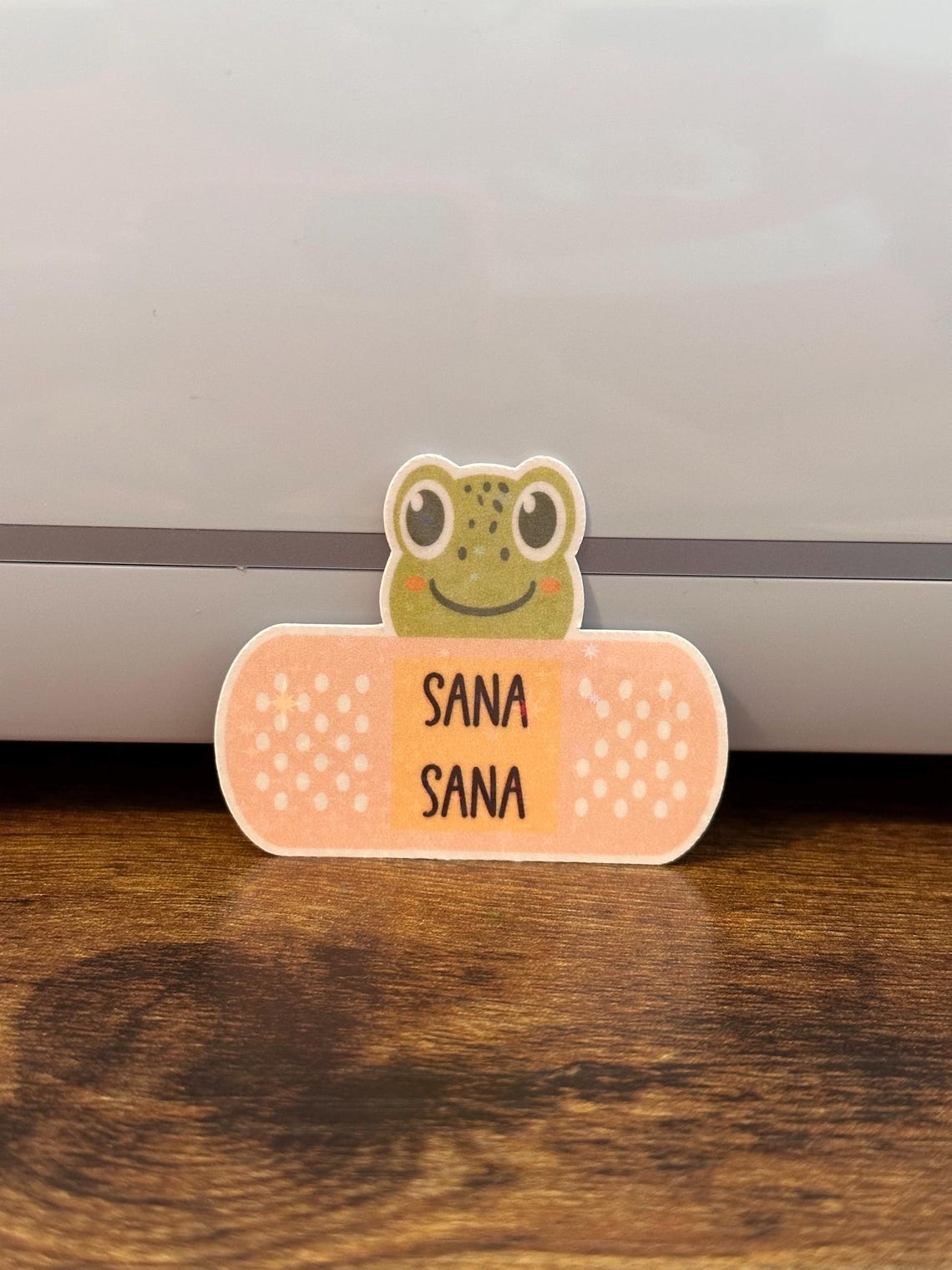 Sana Sana Colita De Rana Sticker - Kawaii Frog Bandaid, Holographic - Etsy