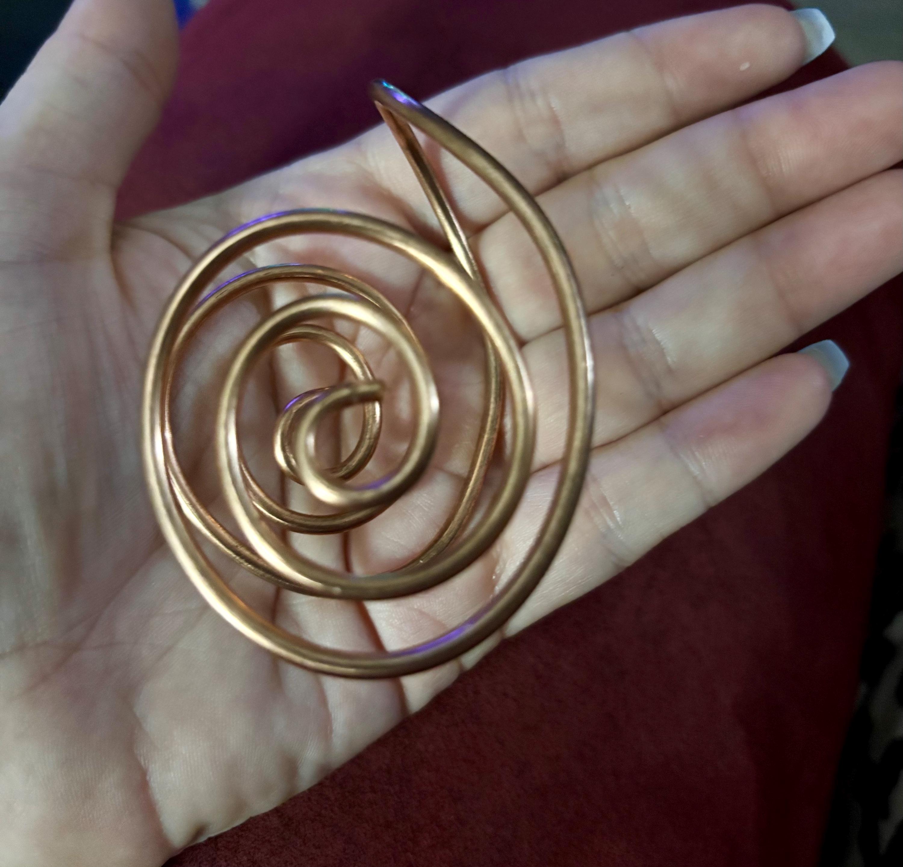 Deep Radiance Copper Spiral – Energy Harmonizer (24”) | Grounding Coil ...