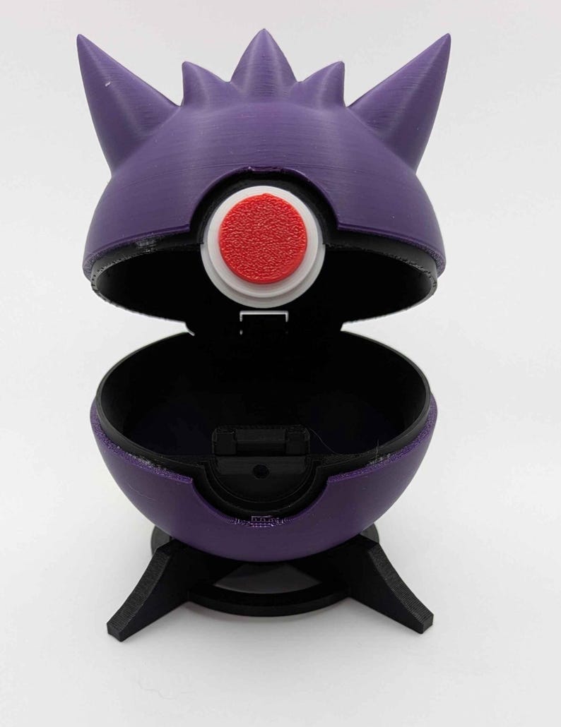 Gengar Pokeball - Workable and Functional - Etsy Canada