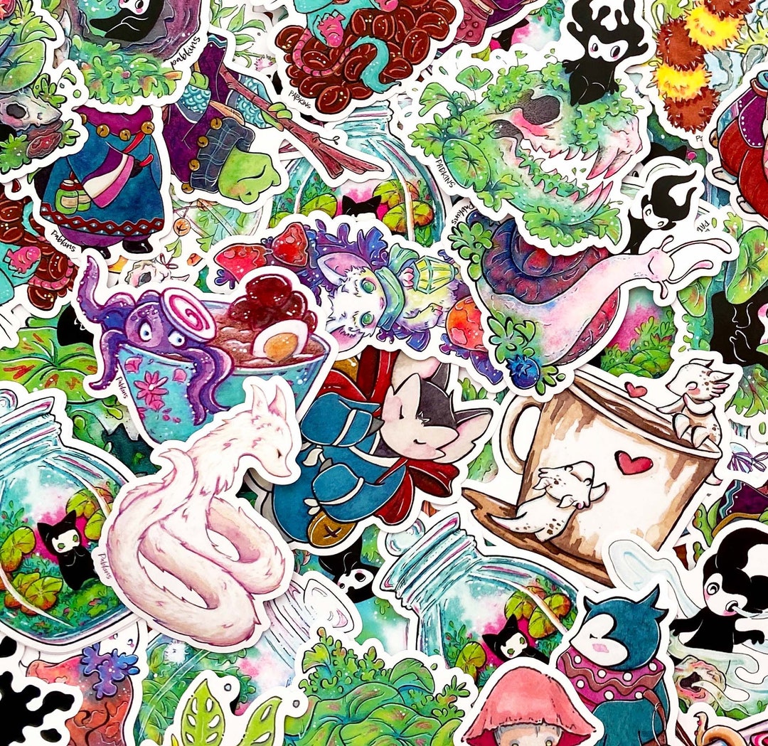 Sticker Bomb Pack - Assortment of Random Vinyl Stickers - Sticker Pack ...