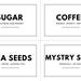 Funny Pantry Labels – Set of 12 Printable PDF Labels - Etsy