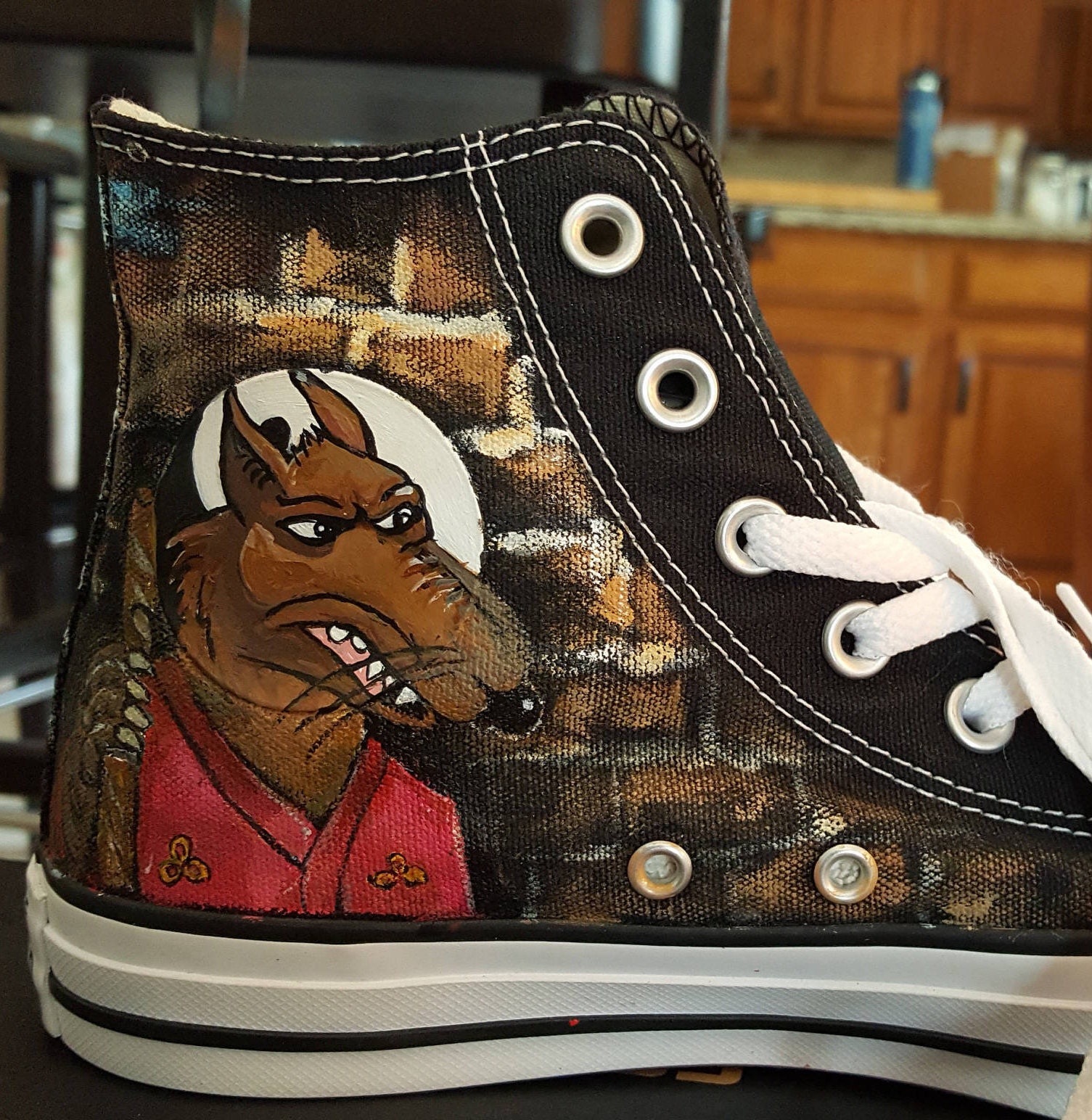 Teenage Mutant Ninja Turtles Hand-painted Converse Sneakers – Custom ...