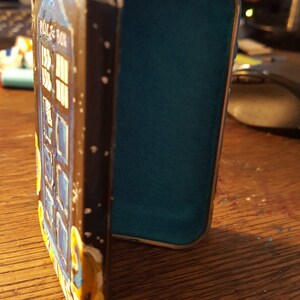 Doctor Who Handpainted ALTOIDS Tin Tardis With Swirls Dr. Who Survival ...