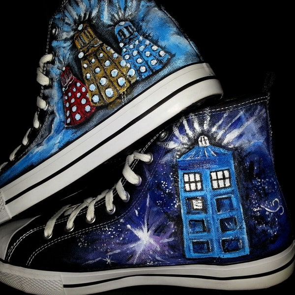 Doctor Who Converse - Etsy