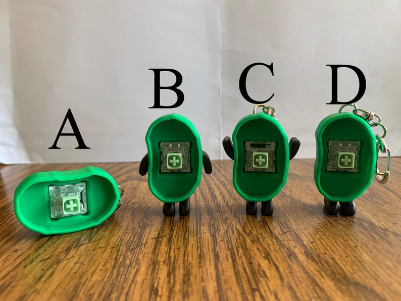Pickle Fidget Clicker Keychain - Etsy
