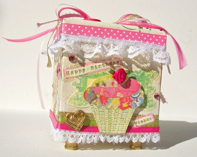 Small Unique Decorative Treasure Trinket Keepsake Memory Gift Box - Etsy