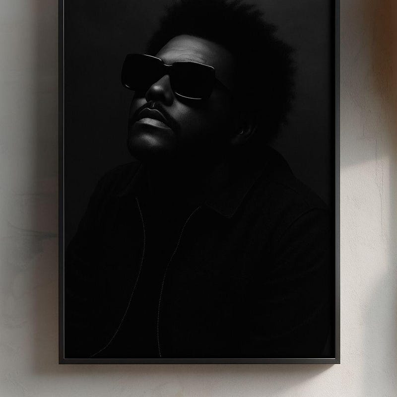 The Weeknd Poster - Etsy