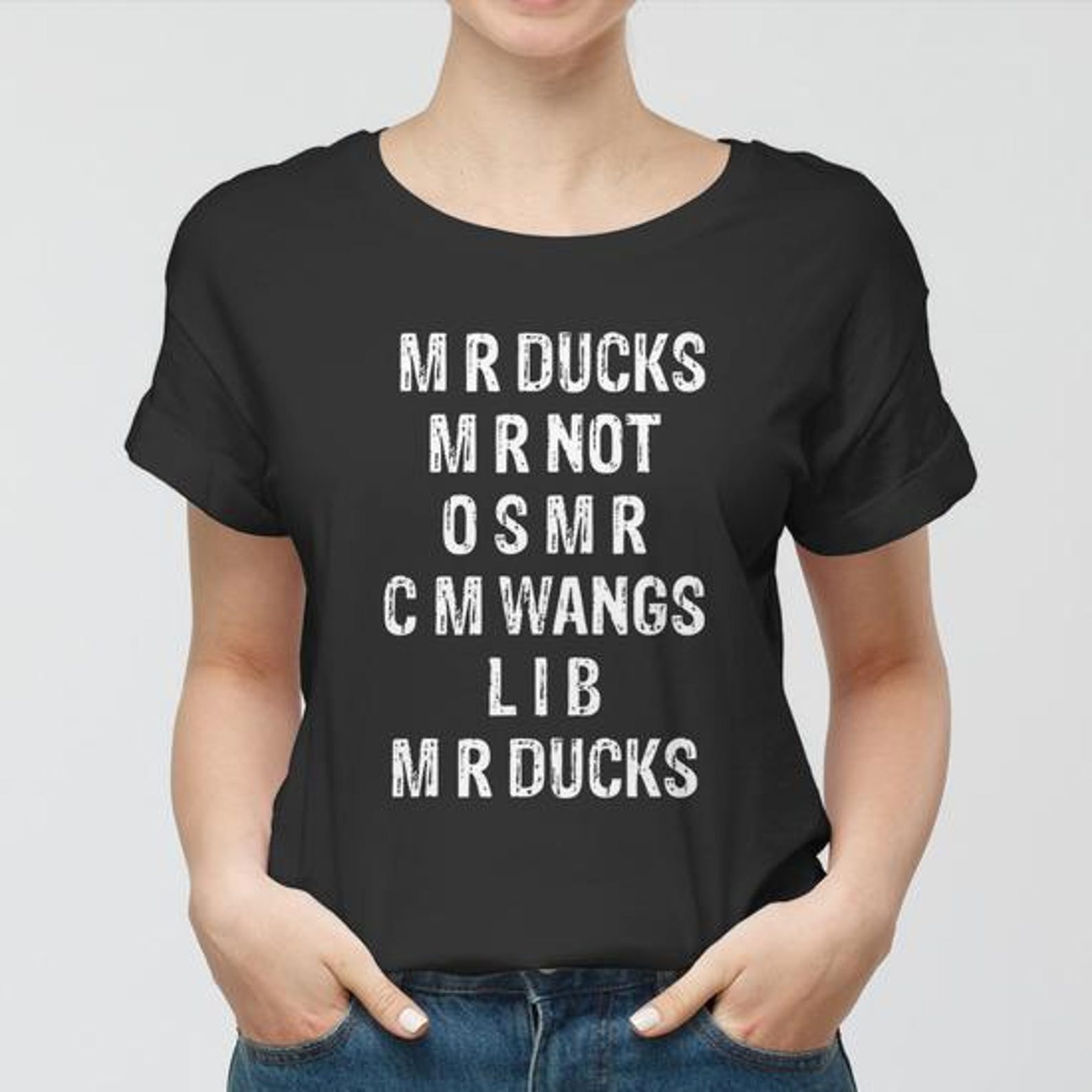 M R Ducks M R Not O S M R C M Wangs L I B M R Ducks - Duck Saying Duck ...