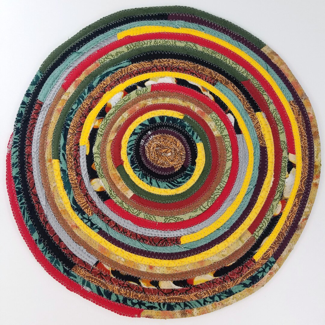 R2s Round Table Mat Bright Kitchen Diner Colors Bold Red - Etsy