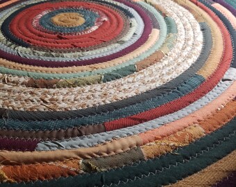 Round Boho Rug | Etsy