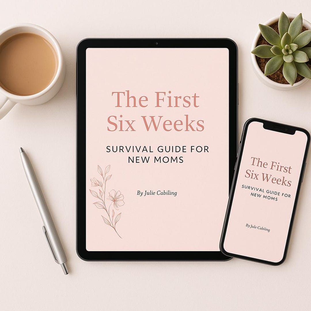 The First Six Weeks - Survival Guide for New Moms | Postpartum Support ...