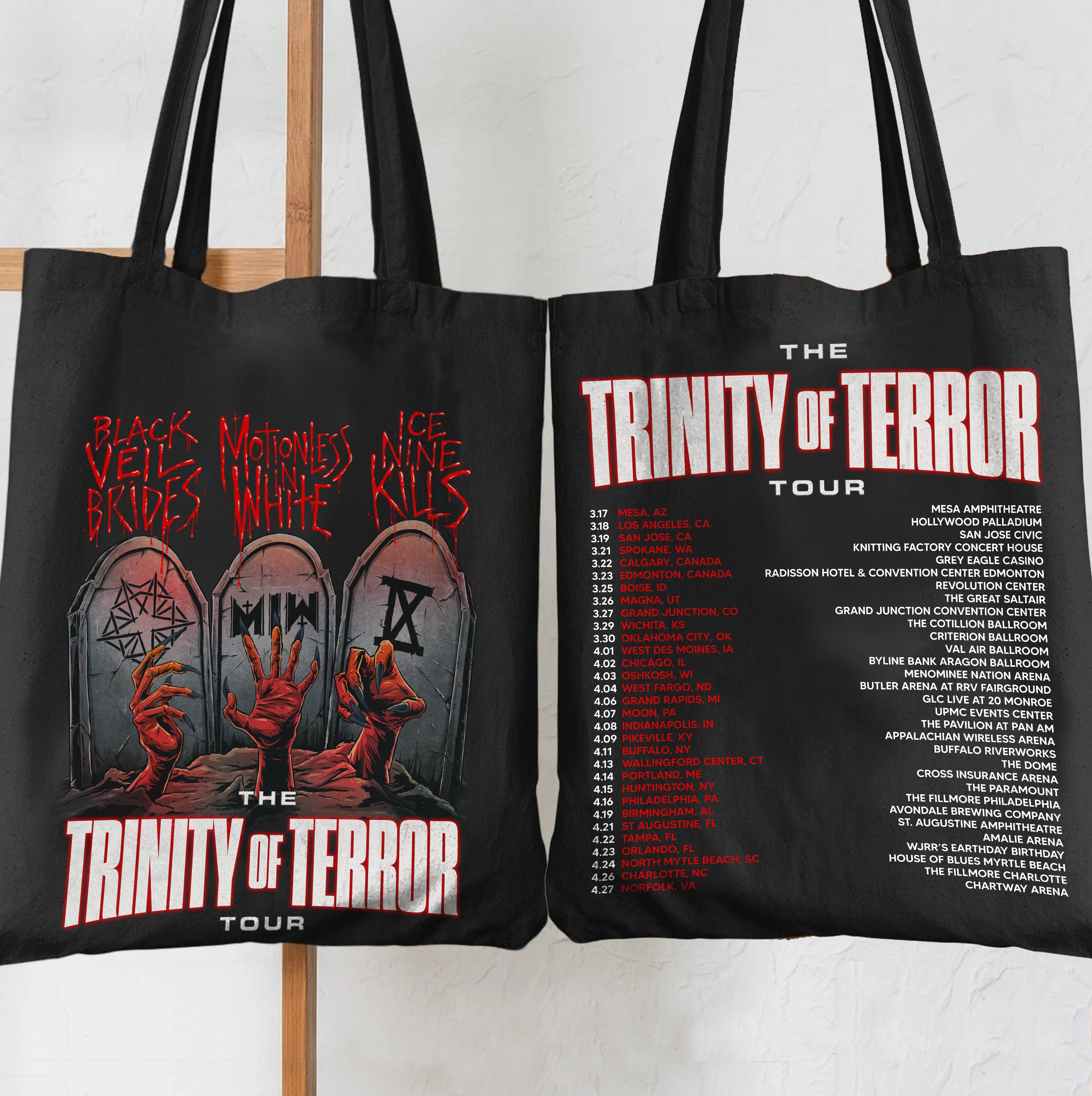 2022 The Trinity of Terror Tour | Trending Designs 2022 The Trinity of ...