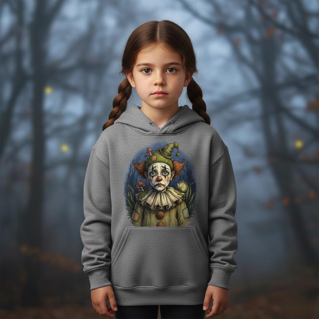 Mushroom Clown Clipart PNG, Dark Cottagecore Art (digital Download) - Etsy
