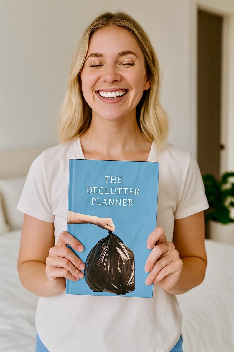 Declutter Planner Printable - Konmari Cleaning Checklist, 7-day ...