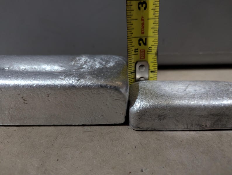 1.5LB Aluminum Ingots - Etsy