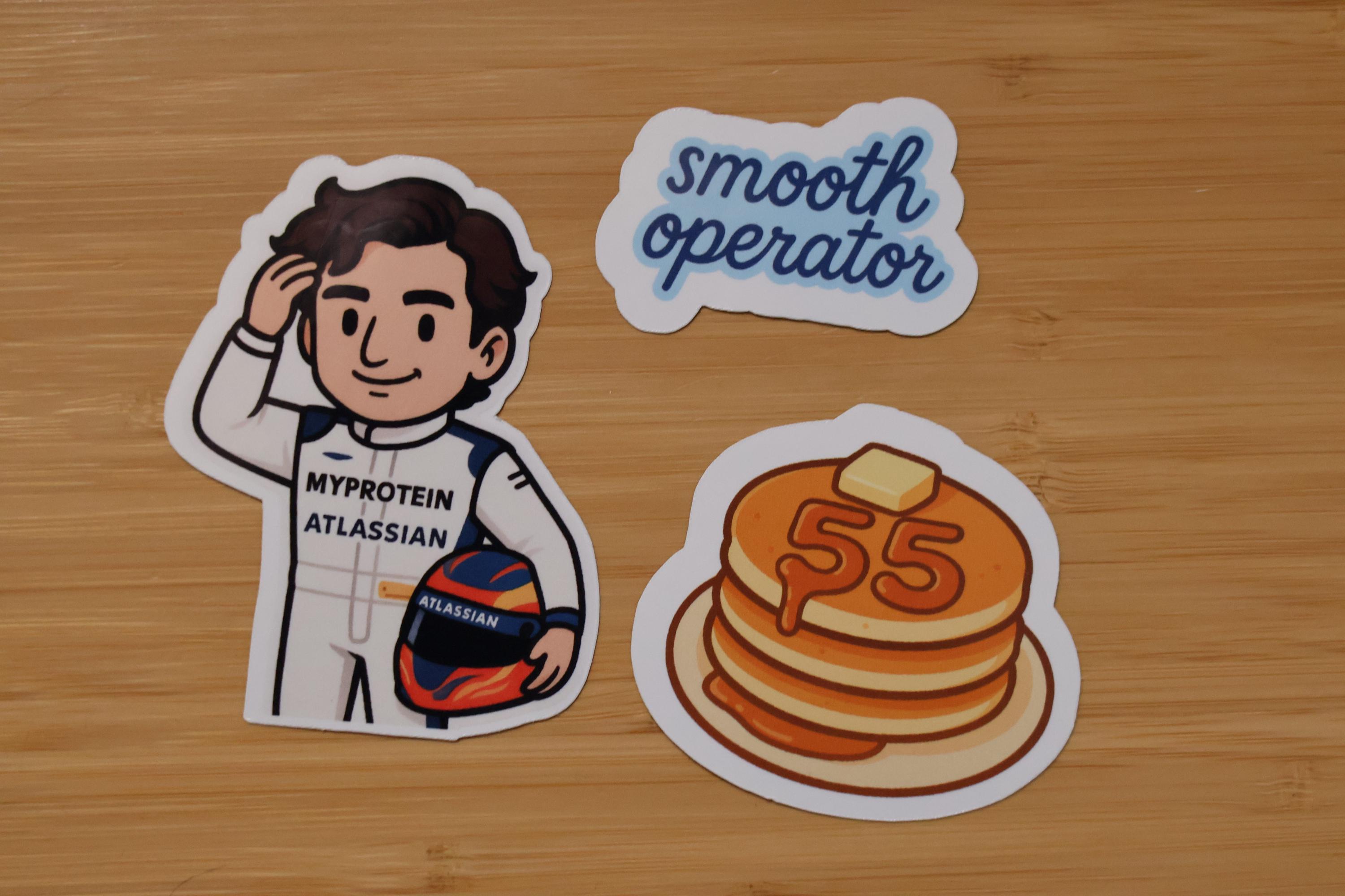Carlos Sainz Sticker Pack – Funny F1 Stickers, Pancakes, Smooth ...