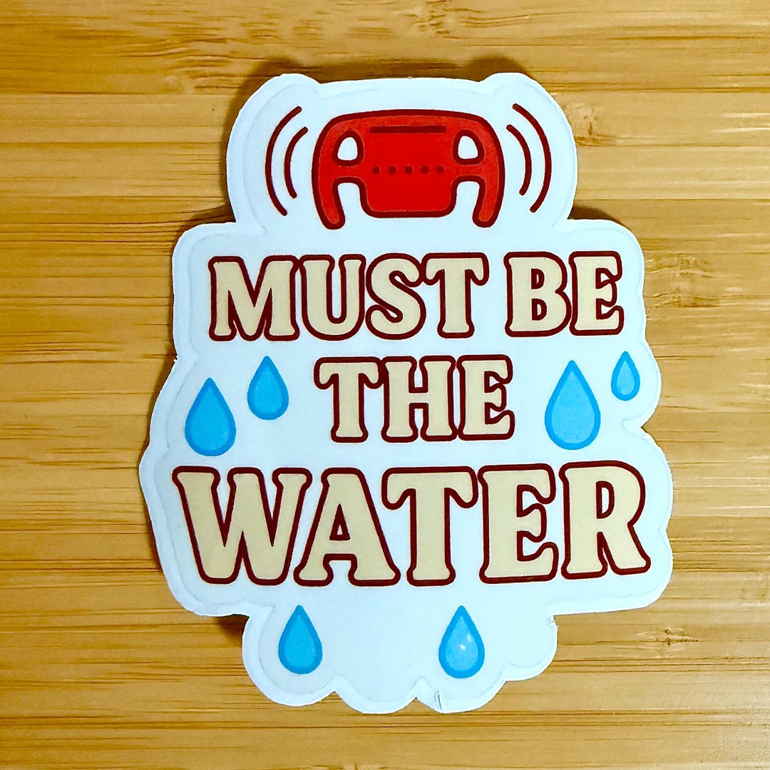 Must Be the Water Sticker – Funny F1 Ferrari Sticker | Charles Leclerc Radio | Translucent Meme ...
